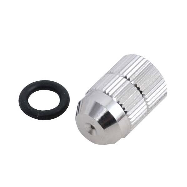 【特徴】伸縮ノズル用の噴口キャップです。【用途】噴霧器パーツ。【仕様】●4.6L伸縮ノズル用。【サイズ】幅：10mm高さ：15mm奥行き：10mm重量：13g