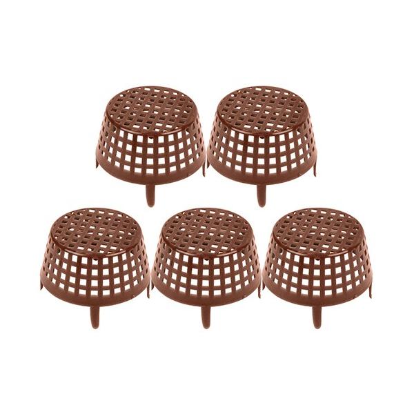 【特徴】植物に肥料を与えるのに最適な容器です。土の上に肥料を置き、上からかぶせます。【用途】肥料用容器。【仕様】●サイズ：大。●入数：5。【材質】●PP。【サイズ】幅：50mm高さ：35mm奥行き：50mm重量：3g