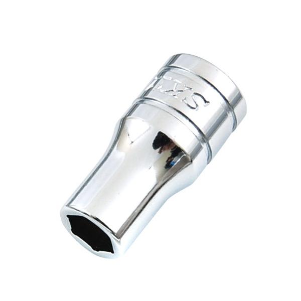 【特徴】使用場所、用途に合わせてソケットの選択が出来ます。【用途】六角ボルト、ナットの締め緩め作業。【仕様】●差込角：6.35mm(1/4インチ)。●二面幅：6mm。●対象ネジ：六角ボルト、ナット。●ANSI、DIN規格適合。【材質】●クロ...