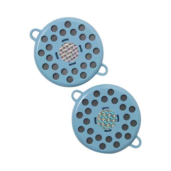 【特徴】直径8cmのフェライト磁石を使用しています。鳥を傷つけずに追い払います。【用途】防鳥。【仕様】●1300ガウス。●有効範囲：約半径1m。●2個入。●重量：190g。【材質】●本体：ABS。●磁石：フェライト磁石。【サイズ】幅：110...