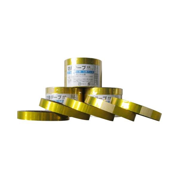 【特徴】害鳥の視覚を狂わせ飛来を防止します。鳥や虫の苦手な太陽光の乱反射効果を高めます。【用途】防鳥・防虫。【仕様】●色：赤・銀。●幅：12mm。●長さ：90m。●5巻入。【材質】●ポリエチレン。【サイズ】幅：85mm高さ：12mm奥行き：...