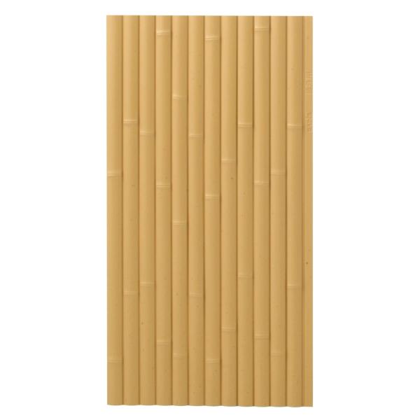 ■商品名：ホーム竹垣ボードイエローH900■コード：18359300【商品情報】サイズ：約幅45×高さ90×厚さ1cm重量：約0.8kg材質：ASA樹脂備考：完成品※こちらはDIY用の資材商品です設置場所によって取り付け方法が異なるため、当...