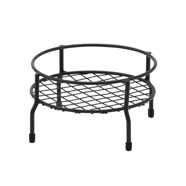 ■商品名：シンプルプラントスタンド スリム ラウンド S■商品コード：54171300花やグリーンをもっと素敵にディスプレイ。【商品情報】サイズ：約幅24.5cm×奥行24.5cm×高さ12cm重量：約0.5kg材質：スチール［塗料］ポリエ...