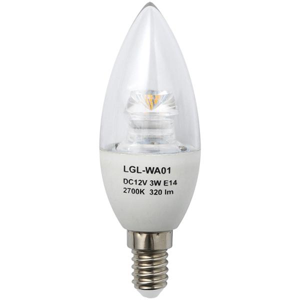 ■商品名：ローボルトLED電球12V E14■コード：75945300サイズ：約幅3.7cm×奥行3.7cm×高さ11.5cm重量：約45g材質：アルミニウム、ポリカーボネート使用環境：屋外・屋内LED球数:12球LED色：電球色（2700...
