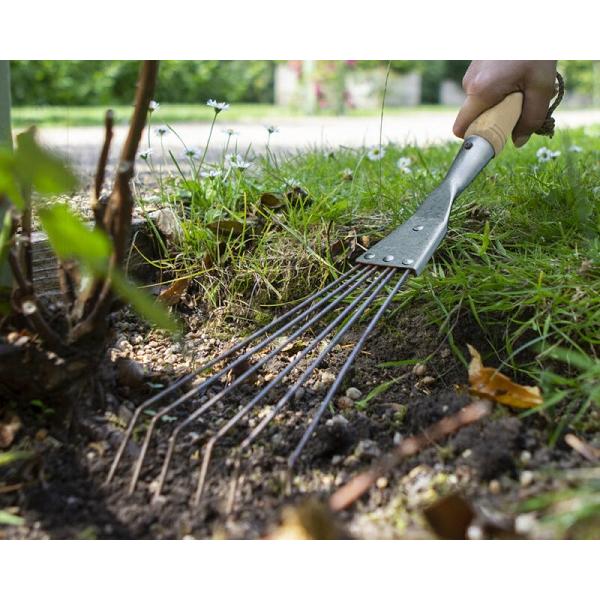 Darlacのバンブーハンドレーキは、6本の強力なタインが特徴で、 植物の周りや間から落ち葉やゴミを取り除くのに最適な、環境に優しいハンドレーキです。●竹製ハンドレーキ●花壇や庭木のの落ち葉取りに最適。●ステンレス製で錆びにくいヘッド●ハン...