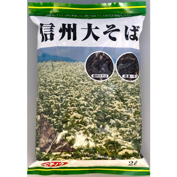 ・信濃一号（2倍体品種）にコルヒチン処理を行い作った4倍体品種から選抜された、栽培容易な多収穫品種。・1000粒重が約50gと種実が大きく、増収性に優れる。（従来種は約30g)・吸肥力が強く大型となり、茎も太く倒伏しにくい。・従来の品種に比...