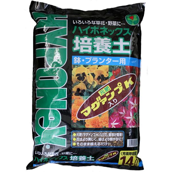 ●プランター植え直物に最適な培養土です。●元肥として緩効性肥料マグァンプKが配合されていますのでそのまま使える培養土です。●植物の生育に適したpHに調整済みです。●適度な重量感があり、背の高い植物も植えつけられます。●鹿沼土、パーライト等が...