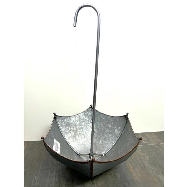 傘の形をしたポットです。ハンギングに最適です♪(底穴あり)