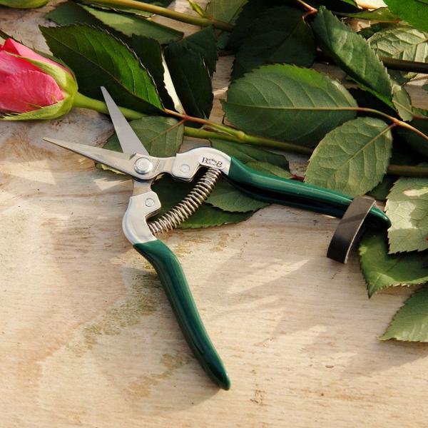 【商品名】 花摘み剪定ばさみ/はさみ　-Flower &amp; Fruit Snip-【メーカー名】 Burgon&amp;Ball/バーゴン＆ボール【サイズ】 全長約19cm×幅約5cm / グリップ部約9cm / 刃の長さ：4.5cm...