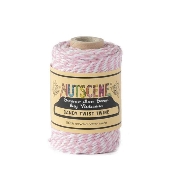 【商品名】 キャンディ ツイスト コットンツイン 50m【メーカー名】 NUTSCENE/ナッツシーン（ナットシーン）【サイズ】 直径4.5cm×高さ7cm【長さ】 約50m【重さ】 約60g(筒含む)【太さ】 約1mm前後【原材料】 2p...