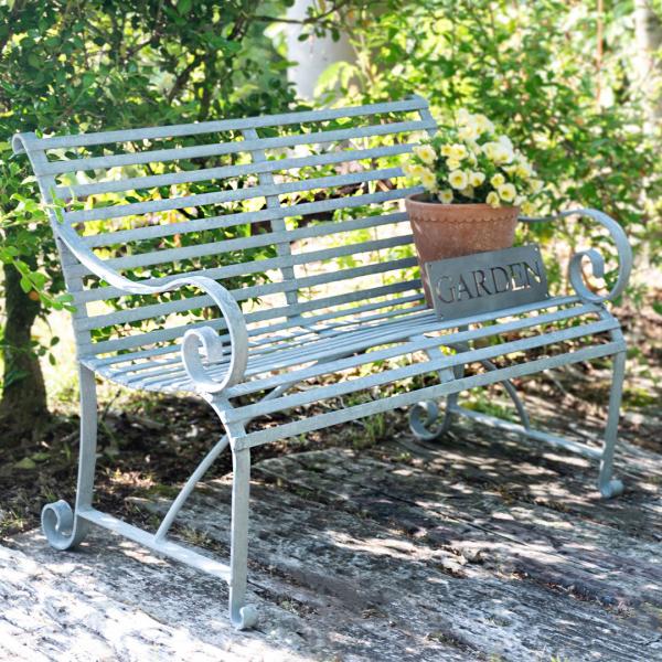 【商品名】オリジナルベンチ B【メーカー名】森の鍛冶屋 Forest IW【実測サイズ】w61.0×d35.0cm×h46.0(cm)【重さ】約7.1kg【耐荷重】約50kg（面荷重）【素材】アイアン（ジンクリッチペイント仕上げ）【製造国】...