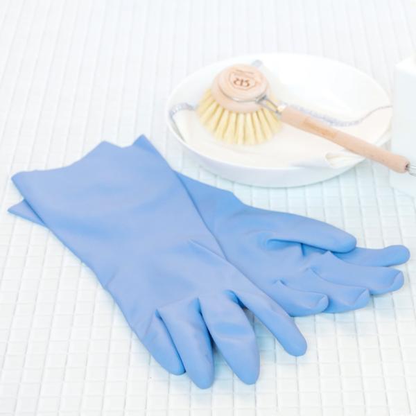 【商品名】 敏感肌用ゴム手袋　Mサイズ【メーカー】MARIGOLD　GLOVES/マリーゴールド・イギリス【サイズ】全長31.5cm 　手のひらまわり　20cm 　中指の長さ8.5cm【素材】表/ニトリルゴム裏/綿(植毛)【生産国】　mad...