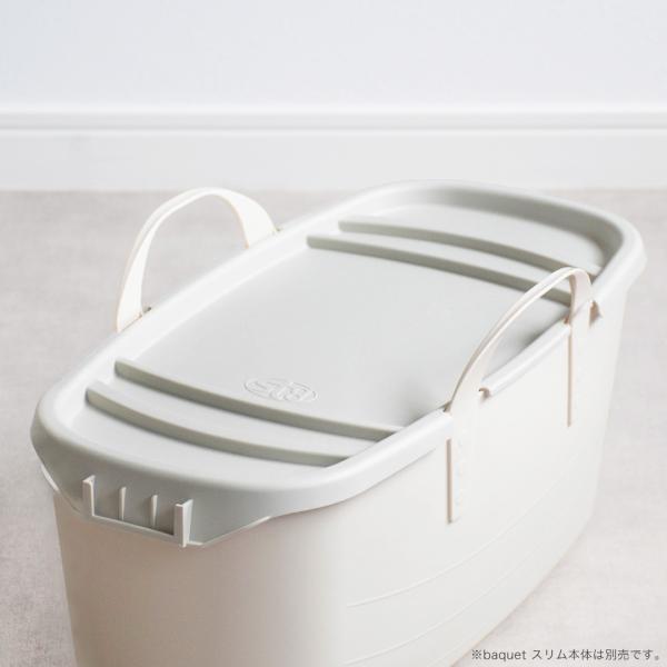 【商品名】オンバケット　L slimサイズ【メーカー名】stacksto, / スタックストー【カタログサイズ】幅 20.6cm×奥行43cm×高さ3.2cm【重さ】165g【素材】PP（ポリプロピレン）【ラッピング対応】不可【対応本体】b...