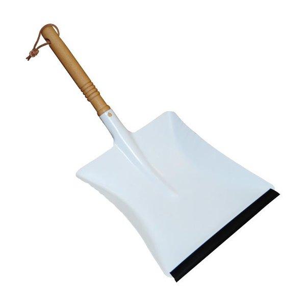 【商品名】 ダストパン　ホワイト【メーカー名】 REDECKER/レデッカー【サイズ】 全長45cm / （持ち手）幅2.5cm×長さ17cm / （パン） 幅２22cm×奥行き24cm×最大高3.5cm【重さ】　約390g【原材料】 メタ...