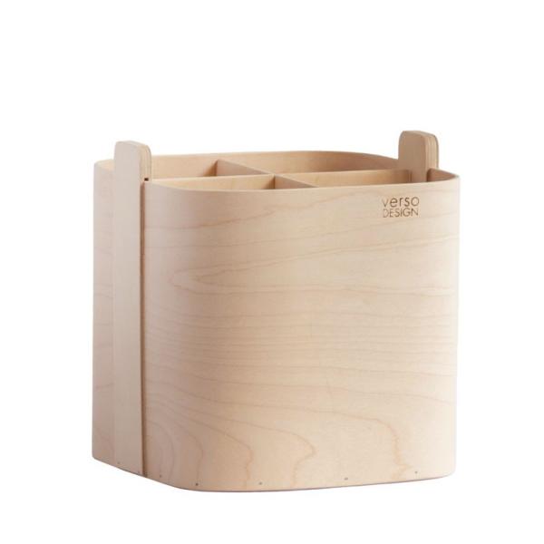 【商品名】 KOPPA KITCHEN BOX【メーカー名】 Verso Design/ヴェルソデザイン【カタログサイズ】 幅19×奥行19×高さ20cm【重さ】 約650g【素材】 バーチ材（白樺）【生産国】エストニア【デザイン】 Tuu...