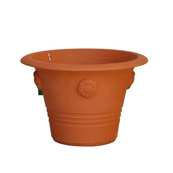 【商品名】 チューダーローズポット 直径33cmサイズ　WF-006【メーカー名】 Whichford Pottery / ウィッチフォード【サイズ】 カタログ：直径33cm×高さ23cm　実測：　直径約34.5（28）cm×高さ約23（2...