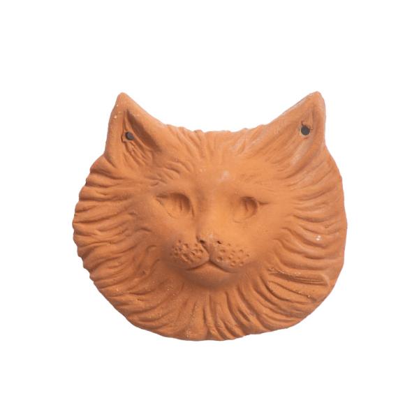 【商品名】 キャットフェイス【メーカー名】 Whichford Pottery / ウィッチフォード【実測サイズ】　横15×縦14cm×厚さ3.5cm　ビス穴径：4〜5mm【重さ】 約420g【生産国】 イギリス　※タグの有無は制作時期や製...