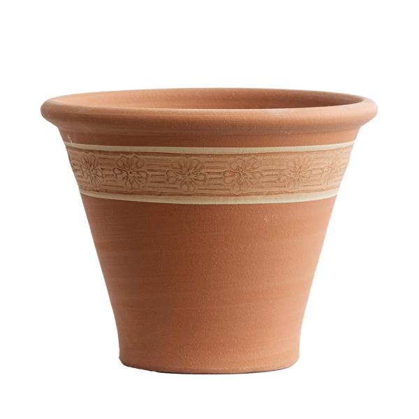 【商品名】London House Primrose Pot【メーカー名】 Whichford Pottery / ウィッチフォード【カタログサイズ】 直径37cm×高さ29cm【実測サイズ】直径37(33)cm×高さ29.5(28)cm ...