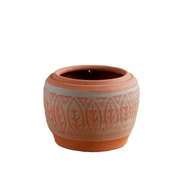 【商品名】 アステカボウル（アズテックボール）　直径20cmサイズ　WF-395【メーカー名】 Whichford Pottery / ウィッチフォード【サイズ】 カタログ：直径20cm×高さ14cm　直径21cm×高さ16.5cm(内寸1...