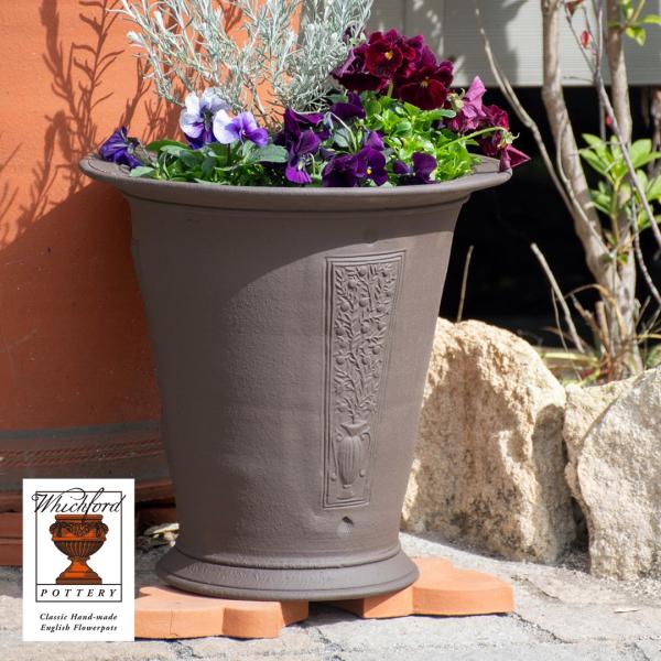 【商品名】 【メーカー名】 Whichford Pottery / ウィッチフォード【カタログサイズ】 直径30×高さ29cm【実測サイズ】 直径31(23.5)×高さ30(28.5)cm ※カッコ内は内寸鉢底径19(12)cm/底穴3.3...