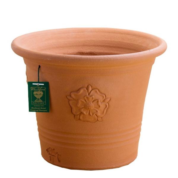 【商品名】 イングリッシュローズポット 直径36cmサイズ　WF-660E【メーカー名】 Whichford Pottery / ウィッチフォード【サイズ】 カタログ：直径36cm×高さ28cm　直径35cm×高さ29cm【重さ】 約7.5...