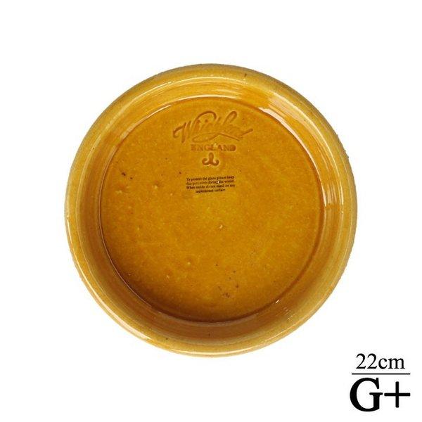 【商品名】 水受け　直径22cmサイズ　WF-Gplus-gl【メーカー名】 Whichford Pottery / ウィッチフォード【サイズ】 カタログ：直径22cm　直径：約20.8〜21.6cm×高さ約3.4〜3.7cm　内径：約17...