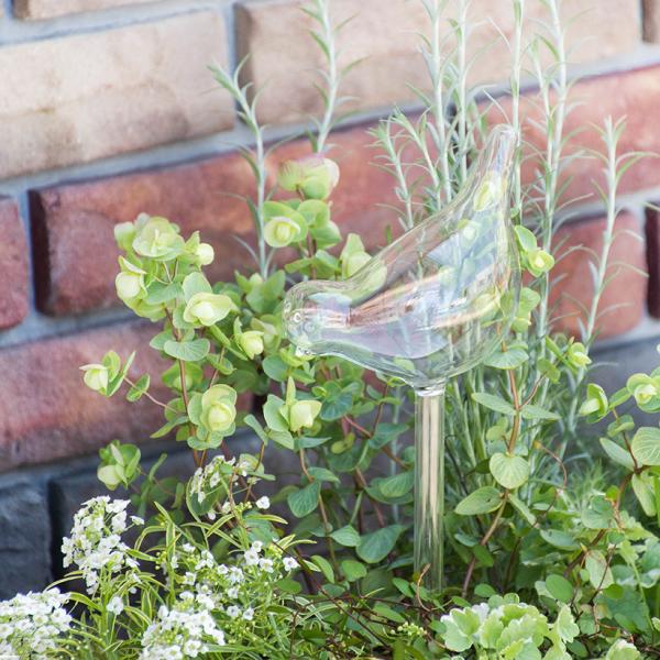 【商品名】バードガラスピック【メーカー名】esschert design/エッシャーデザイン【カタログサイズ】w10.2×d6.1×h35.7(cm)【重さ】55g【材質】ガラス【生産国】中国