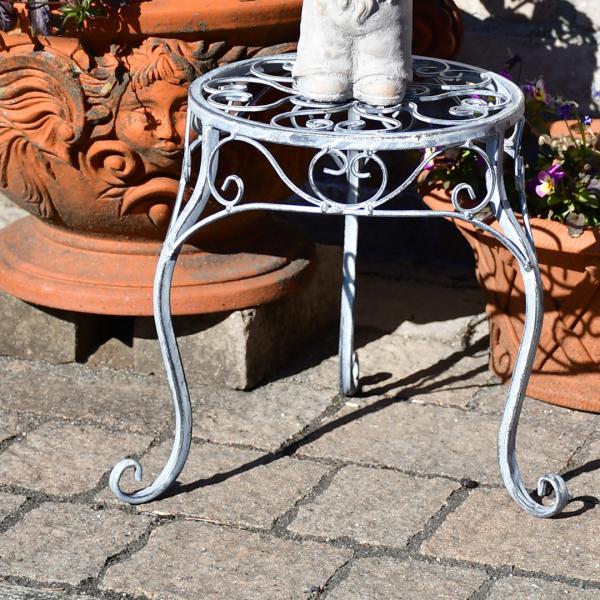 【商品名】ポルヴィ・ラウンドスタンド M【メーカー名】COVENT GARDEN（コベントガーデン）【カタログサイズ】W32.5×D29.5×H29cm【重量】 約2kg【材質】 スチール【原産国】中国※商品の個体差や、実物との色や表情の差...