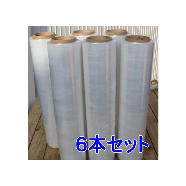 サイズ：（約）幅50cm×長さ300m梱包・業務用やお引越し作業などセットでお得なストレッチフィルムです。荷崩れ防止、雨やホコリなどの対策に。 ※誠に申し訳御座いませんが、沖縄・北海道・離島へのお届けは送料別途お見積りになります。【検索キー...