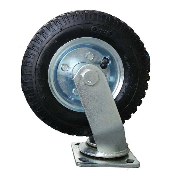 台車用の自在型キャスター（エアータイヤ）です。2.50-4