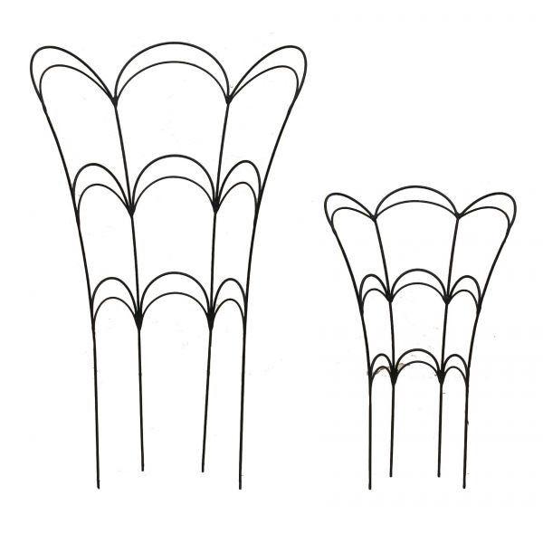 【発売日：2022年11月28日】小さめの鉢に上手にかわいらしく植物を這わせ作り上げてみませんか寄せ植えなどの背面にもご使用いただけるサイズです。サイズ違いあります。※製品について※製造上、塗装のはがれ、キズ・サビ等がございます。予めご了承...