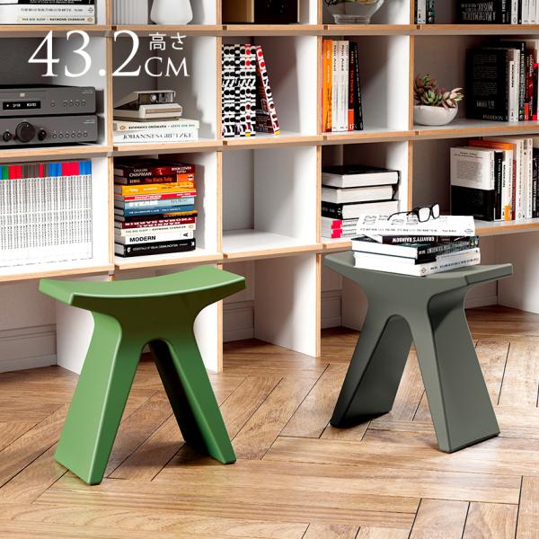 カラー:オーバジン、ダークグレー、フォレストグリーン、ブラック、ホワイト材質:ポリエチレンサイズ/重さ:幅43.2×奥行22×43.2cm　重量2kg　耐荷重85kg備考:デザイナー　Francesco Medaフランシスコ・メダギリシャ文...