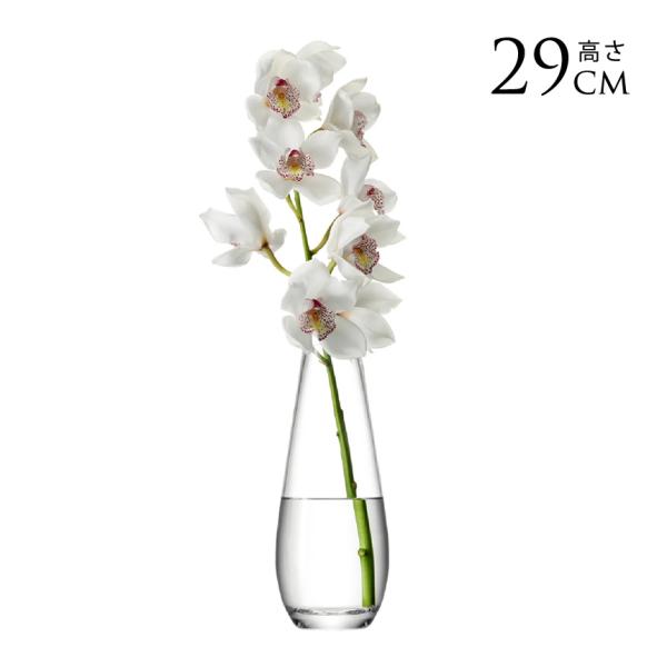 材質:ソーダガラスサイズ/重さ:W11.5×D11.5×H29cm1300g備考:手吹きで仕上げたシンプルなプロポーションの花瓶小さな雫の形をした花瓶。また、ポーランドの職人によって一つ一つハンドメイドで作られています。シンプルでいて美しい...