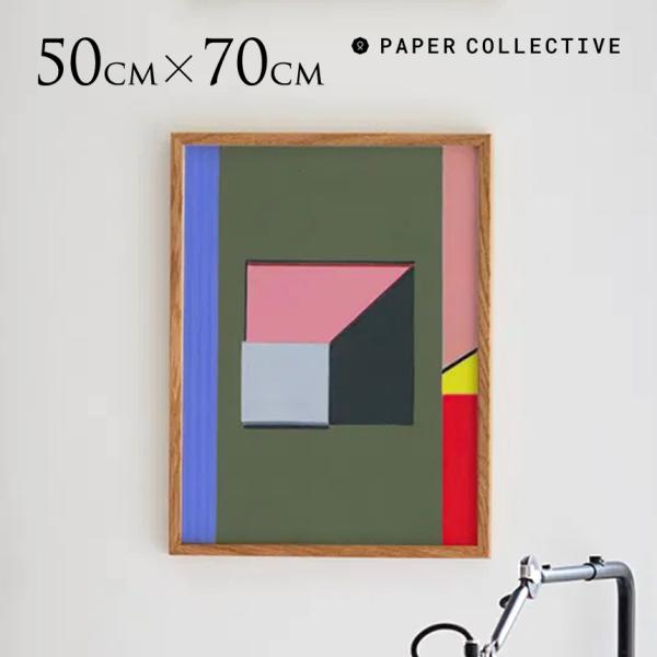 材質:紙 230g (FSC認証)サイズ/重さ:50×70cm備考:■日本建築にインスパイアされた、色彩と形の詩「Matsudo Eki」は、ウィーンを拠点に活動するアーティスト、Ana Popescuが来日中に描いた一枚。日本建築の色彩と...