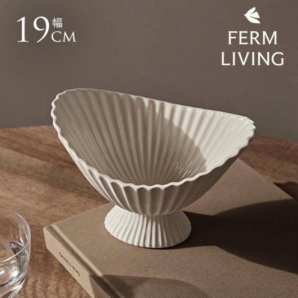 材質:ストーンウェア　（せっ器 内部釉薬コーティング）サイズ:幅19cm×奥行15cm×高さ13cm重さ:0.5kg■噴水のような美しいボウル彫刻のように美しい存在感を放つデザインボウル。クラシックな噴水からインスピレーションを得たエレガン...