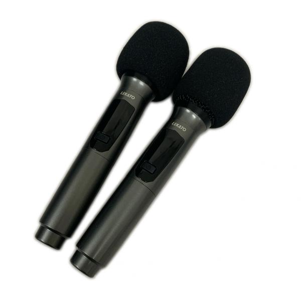 ■商品情報 [管理番号] 11F23[アイテム] マイク（コンデンサー・ダイナミック）[商品キーワード] マイク ワイヤレス[ブランド] LEKATO  [タイプ] ワイヤレス マイク[型番] 2AG4O-K380S18[カラー] blac...