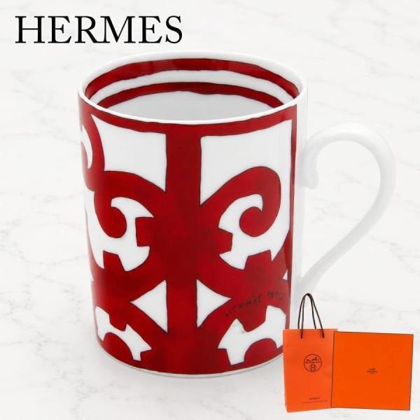 商品名：エルメス HERMES マグカップ マグ No1 ガダルキヴィール 011031P MUG 1客商品サイズ(約)：高さ9.5cm 容量300ml仕様：マグカップ素材：ポーセリンカラー＆品番：ガダルキヴィール 011031P MUG付...