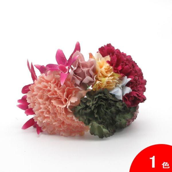 [スペイン直輸入](フラメンコ　ダンス　花　髪飾り　フローレス　コサージュ　花飾り）