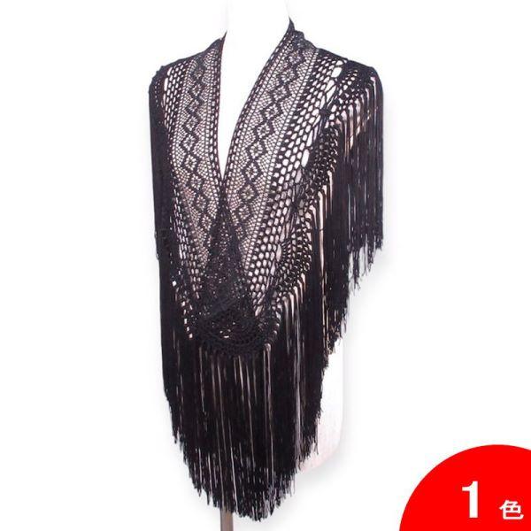 [スペイン直輸入](フラメンコ　シージョ　マントンシージョ　ショール）