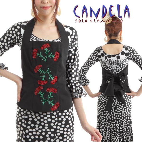 [スペイン直輸入](フラメンコ　ベリー　バレエ　衣装　ブラウス）