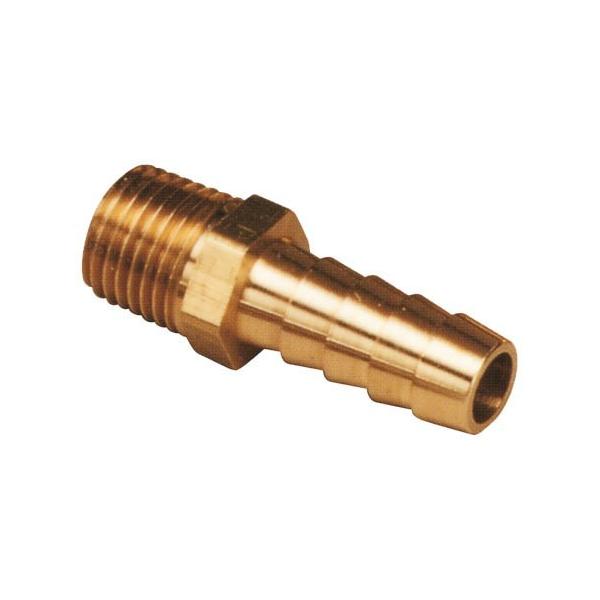 ●3/8"ホースを差し込んで利用できるタケノコ型のホース金具です。●タンク側に取り付けし直接ホースを差し込んでご利用下さい。●ネジサイズ：1/4"NPT