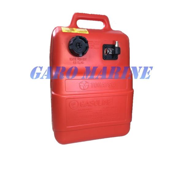 ●JCI認定のトーハツ純正燃料タンクです。●タンク側のコネクター付き。●容量：25L●サイズ：W540×L360×H235ｍｍ(目安)