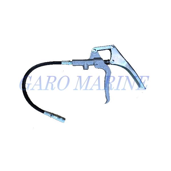 ●バルボリン耐水グリスに使用できるグリスガンです。●ガントリガー式でグリスを注入するので作業性が良く、注入口はホース式なので手の届きづらい箇所でも作業しやすいのが特徴です。《注意》ご使用時、グリスが充填されるまでは「エアがみ」をしますので、...