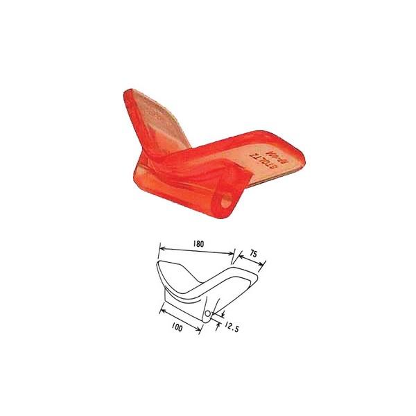 ●トレーラーに取りつけ、船舶のバウ（船首）部分に当てて固定するウレタン製のガード（あて）です。●耐塩・耐紫外線などが原因の劣化や硬化に強く、滑らかで艇に傷か付きにくいウレタン剤を使用しています。●サイズ：画像参照