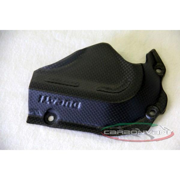 CARBONVANI： スプロケット・カバー※形状をご確認のうえご注文ください。適合車種:モンスター　797(MONSTER　797)※装着画像はイメージとなり実際の製品とは異なる場合がございます。現車部品形状を確認のうえご注文ください。（...