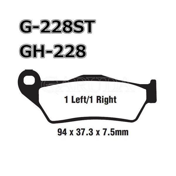 ブレーキパーツのスペシャリストが放つブレーキパッドの王道、「GOODRIDGE」（グッドリッジ）。長期在庫品の為、パッケージにシミや汚れがある為、アウトレット販売品となります。ブレーキパッドのみでのご注文品に限り、送料無料となります。より詳...