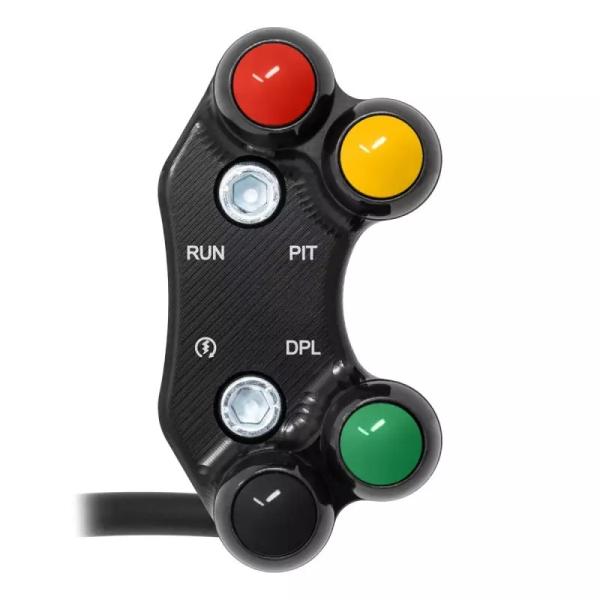 《レーシングタイプ》■防塵・防水で高品質CNCマシニングにより削り出された、超々ジュラルミン（7075-T6アルミ）製の高強度、コンパクトなスタイリッシュなレーシングスイッチパネル■完全ボルトオン設計 各メーカー各車種ごとに専用の配線処理が...