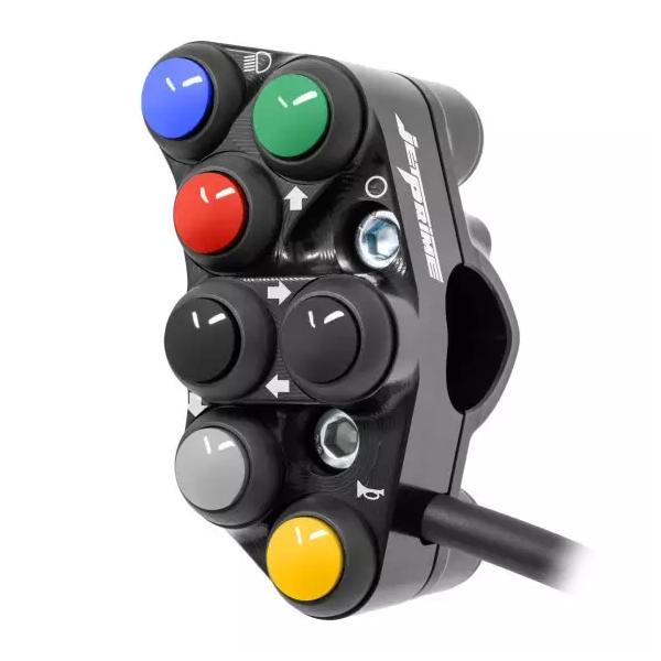 ■防塵・防水で高品質CNCマシニングにより削り出された、超々ジュラルミン（7075-T6アルミ）製の高強度、コンパクトなスタイリッシュなレーシングスイッチパネル■完全ボルトオン設計各メーカー各車種ごとに専用の配線処理がされている為、純正コネ...