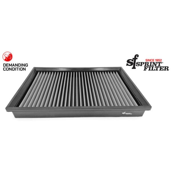 【撥水(Water Proof)フィルター】従来のフィルターは雨天や悪路走行時に水を吸い込んでしまうリスクがありました。その場合、性能の低下は避けられませんでした。本製品は独自技術により超微細なポリエステル・フィルター素材が空気の吸入量を損...