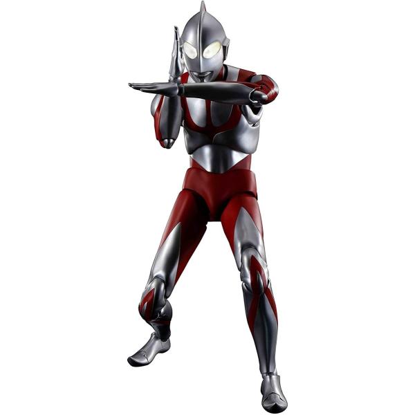 商品紹介初の発光ギミック採用!約400mmの巨大アクションフィギュアブランド「DYNACTION」より「ウルトラマン(シン・ウルトラマン)」が登場!発光する眼部。光沢感を追求したリアルな彩色再現。ダイキャストとPOMの複合関節により生み出さ...